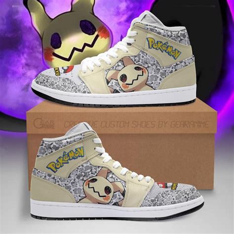 Mimikyu Sneakers Custom Anime Pokemon Shoes Unisex Men Women Cute
