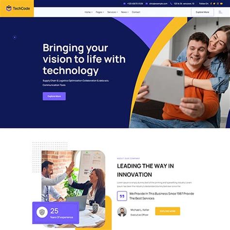 Techcode It Solutions And Services Wordpress Theme