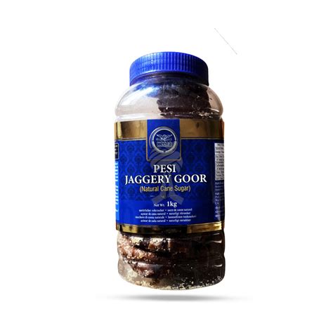 Heera Pesi Jaggery Goor 1kg • Hallans