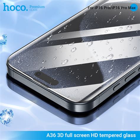 Kính Cường Lực Cạnh Hình Vòng Cung Lớn Cho Ip16 Pro Max A35