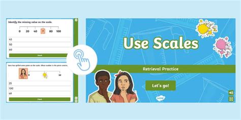 👉 Retrieval Practice Use Scales Maths Interactive Quiz