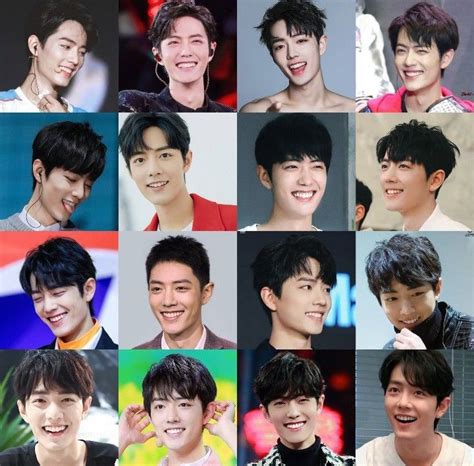 Xiao Zhan Smiling Faces🐰😅😁😅🤣😜 Smile Face Beautiful People Face