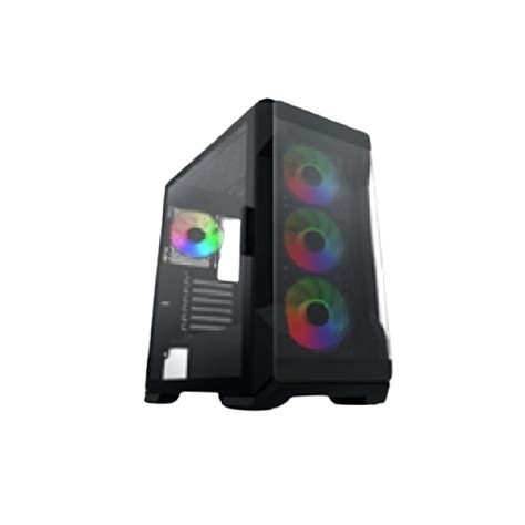 Powerlogic Falcon Black Agile Series Gaming Pc Case Steq