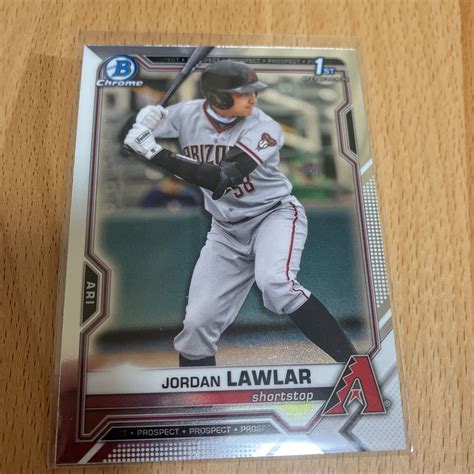 Yahooオークション Jordan Lawlar 1st Bowman Chrome