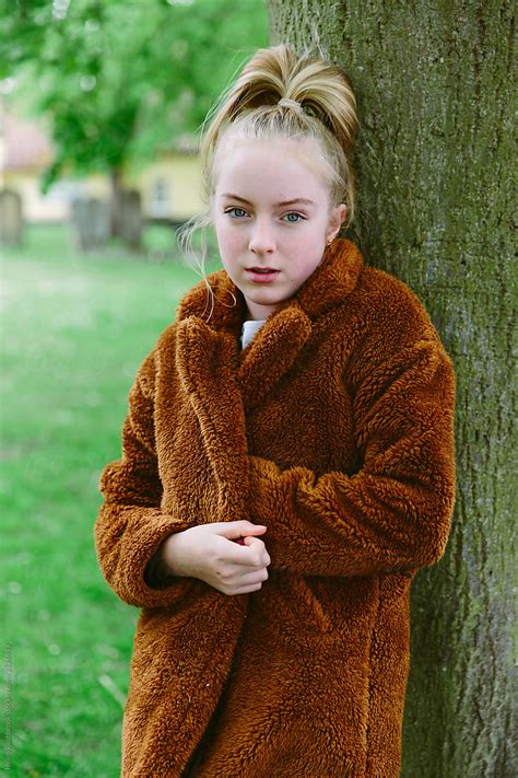 Pre Teen Girl By Stocksy Contributor Helen Rushbrook Stocksy