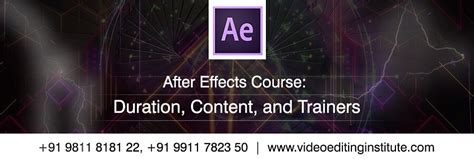 After Effects Courses In Delhi After Effects Classes In Delhi