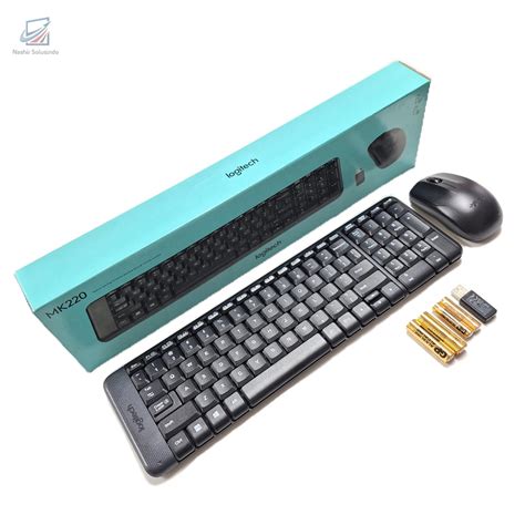 Jual Keyboad Mouse Wireless Combo Logitech Mk220 Shopee Indonesia
