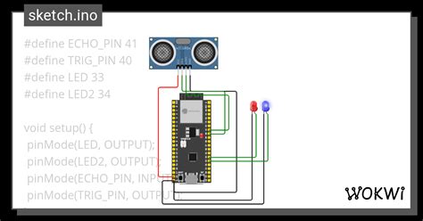 Echo Wokwi Esp32 Stm32 Arduino Simulator