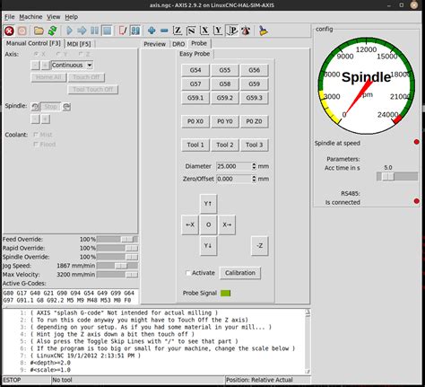 Probe Panel For Axis Gui Page 2 Linuxcnc