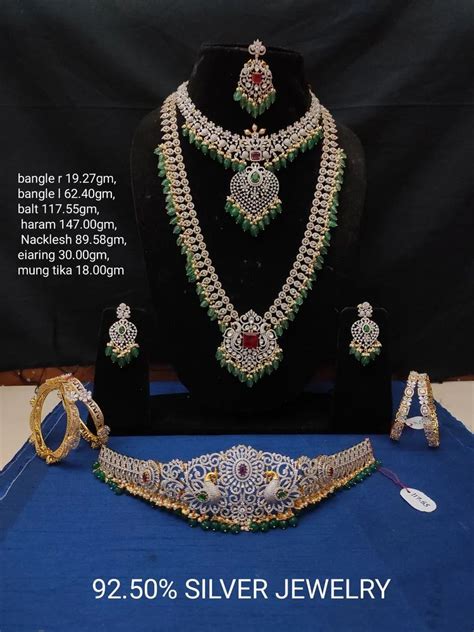 White Silver Dulhan Set At ₹ 120925set In Hyderabad Id 2850312317048