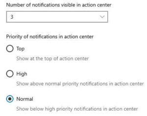 How To Set App Priority Notification In Windows PC