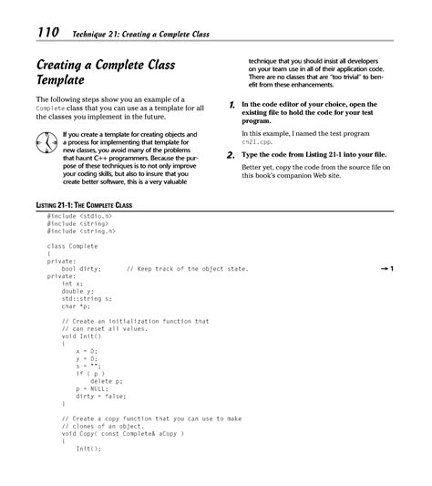 C Timesaving Techniques 21 110 Technique 21 Creating A Complete
