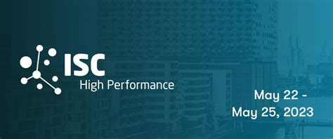 Isc High Performance Conference