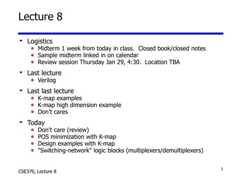 ppt lecture 8 powerpoint presentation free download id 9534155