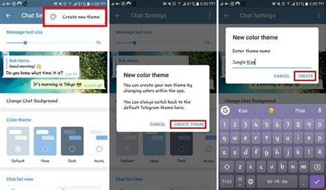 How To Create Your Own Theme In Telegram Technipages