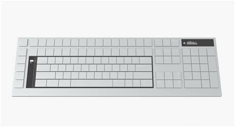 Modern Keyboard 3d Model Turbosquid 1334979