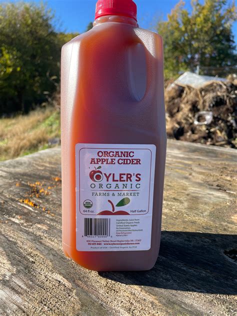 Oylers Apple Cider 12 Gallon Common Root Farm