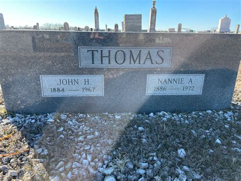 Nancy Ann “nannie” Crow Thomas 1886 1972 Find A Grave Gedenkplek