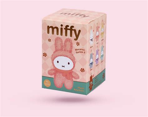 Miffy Rabbit Macaron Second Generation Dopamine Standing Series Plush