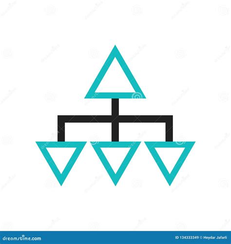 Flow Chart Interface Symbol Icon Vector Sign And Symbol Isolated On White Background Flow Chart