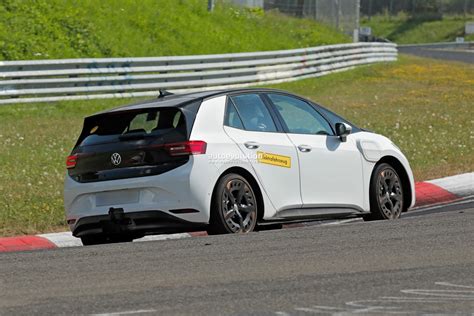 Volkswagen Id2 Chassis Mule Spied With Id3 Bodywork Production Model