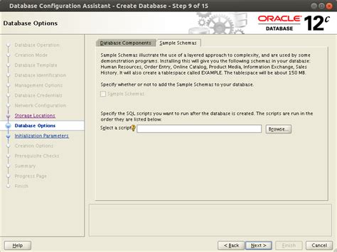 Oracle Database 12c Linux Oracle Instance Creation