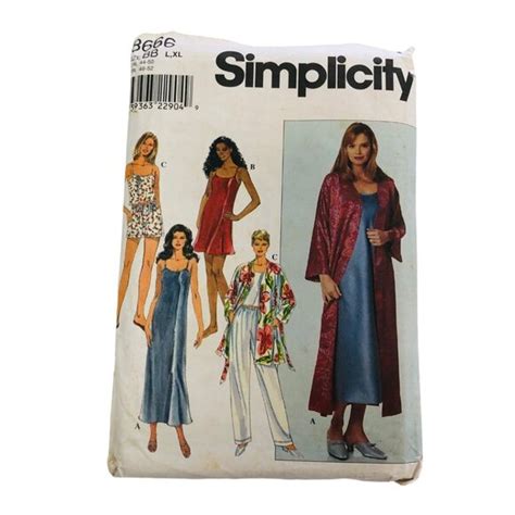 Simplicity Office Vintage Simplicity Sewing Pattern 8666 Misses