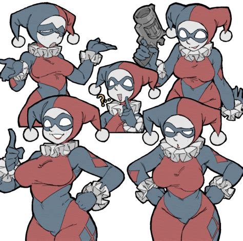 Pantsu Ripper Harley Quinn Batman Series Dc Comics Highres 1girl