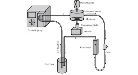 Cross Flow Microfiltration Setup Download Scientific Diagram