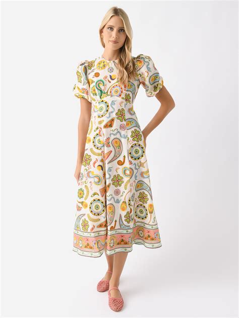 alemais women s arcade midi dress 465 00 saint bernard
