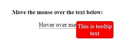 CSS Tooltips I Tutorials