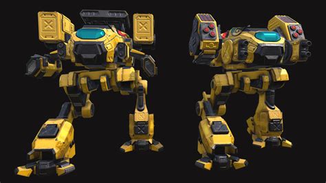 Pbr Modular Mechs V3