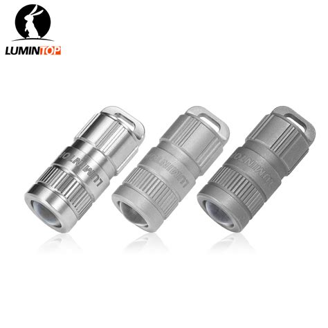 Lumintop Edc Pimi 2 0 100 Lumens Titanium Edc Keychain Flashlight