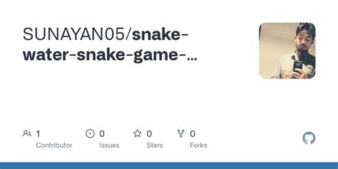 GitHub SUNAYAN Snake Water Snake Game Using Python