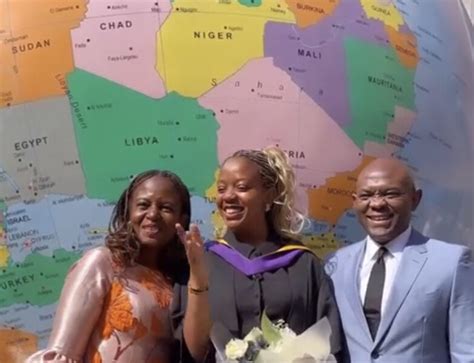 Tony Elumelu Proudly Cheers On His Daughter Oge As She Graduates With A