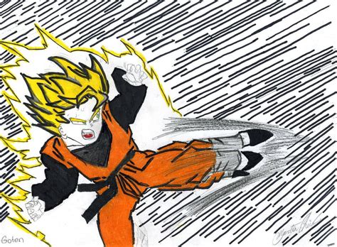 Goten Ssj1 By Martinez489 On Deviantart