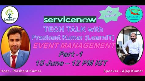 Ajay Kumar Techtrek With Aj On Linkedin Tech Talk With Prashant