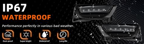 Led Fog Lights Fit For 2013 2014 2015 Honda Accord 4dr