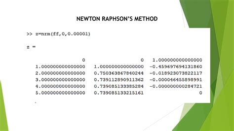 Root Finding Methods In Numerical Analysis Pptx Physics Science