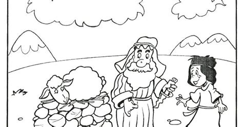 Historia De Abraham E Isaac Para Niños Para Colorear Niños Relacionados
