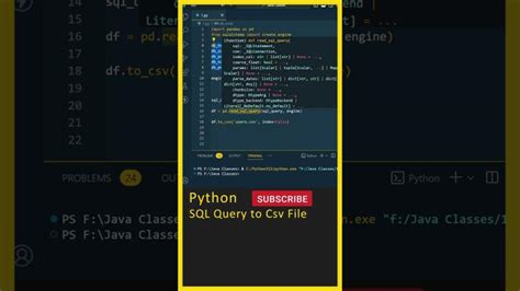 Software School On Linkedin Python Tutorial Sql Query To Csv File Python Automation Python For