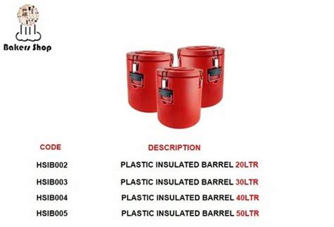 Plastic Insulated Barrel At ₹ 2700piece Plastic Barrel In Chennai