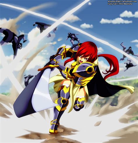 Fairy Tail Chapter Erza By Animefanno On Deviantart