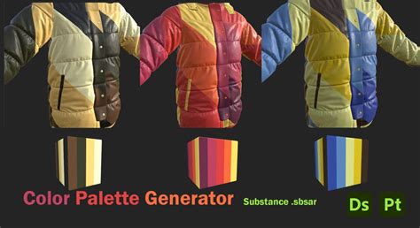 Color Palette Generator Substance Sbs Sbsar
