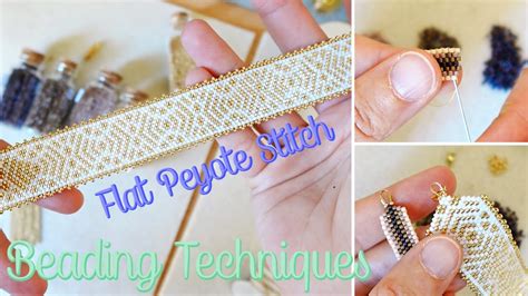 Basic Beading Techniques 3 Even And Odd Count Peyote How To Add