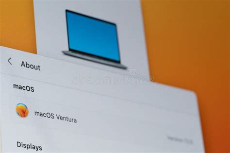 About Apple Macos Ventura Editorial Stock Image Image Of Improvement