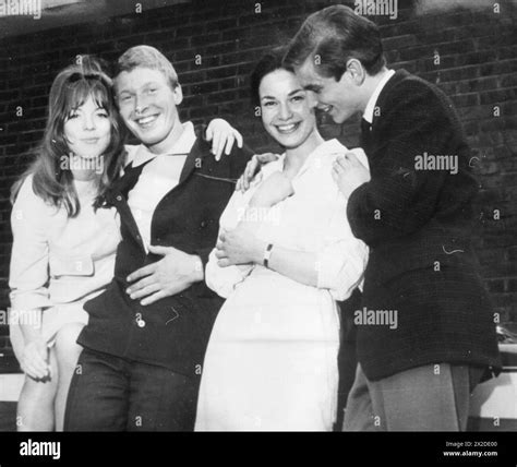 Kasche Renate German Actress With Bernd Kummer Maria Warburg Nicky Beaumont 1965