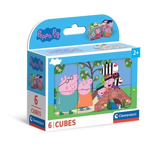 Peppa Malac Mesekocka 6 Db Os Gyerekajándék