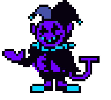 Jevil Sprite Pixel Art Maker