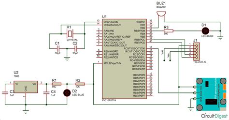Interfacing Pir Sensor With Pic Microcontroller